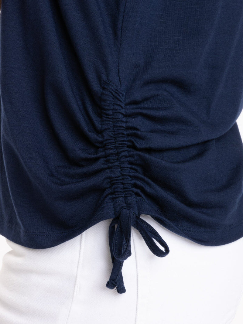 Nia Side Ruched Jersey Tank – Threads 4 Thought