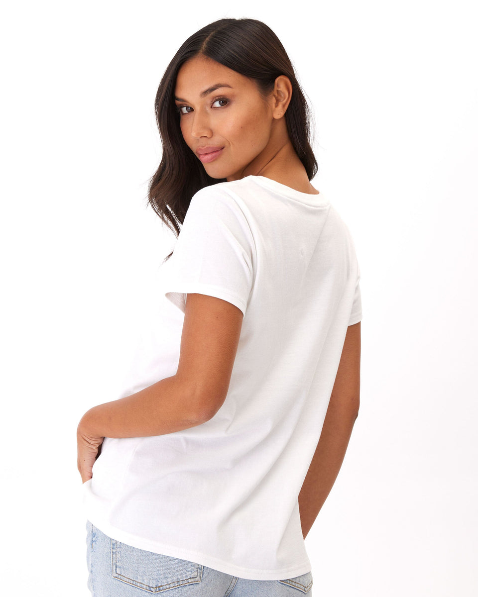 Odette Classic Jersey Crew Tee – Threads 4 Thought