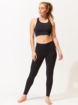 Monica Mid Rise Full Length Legging in Black – Threads 4 Thought