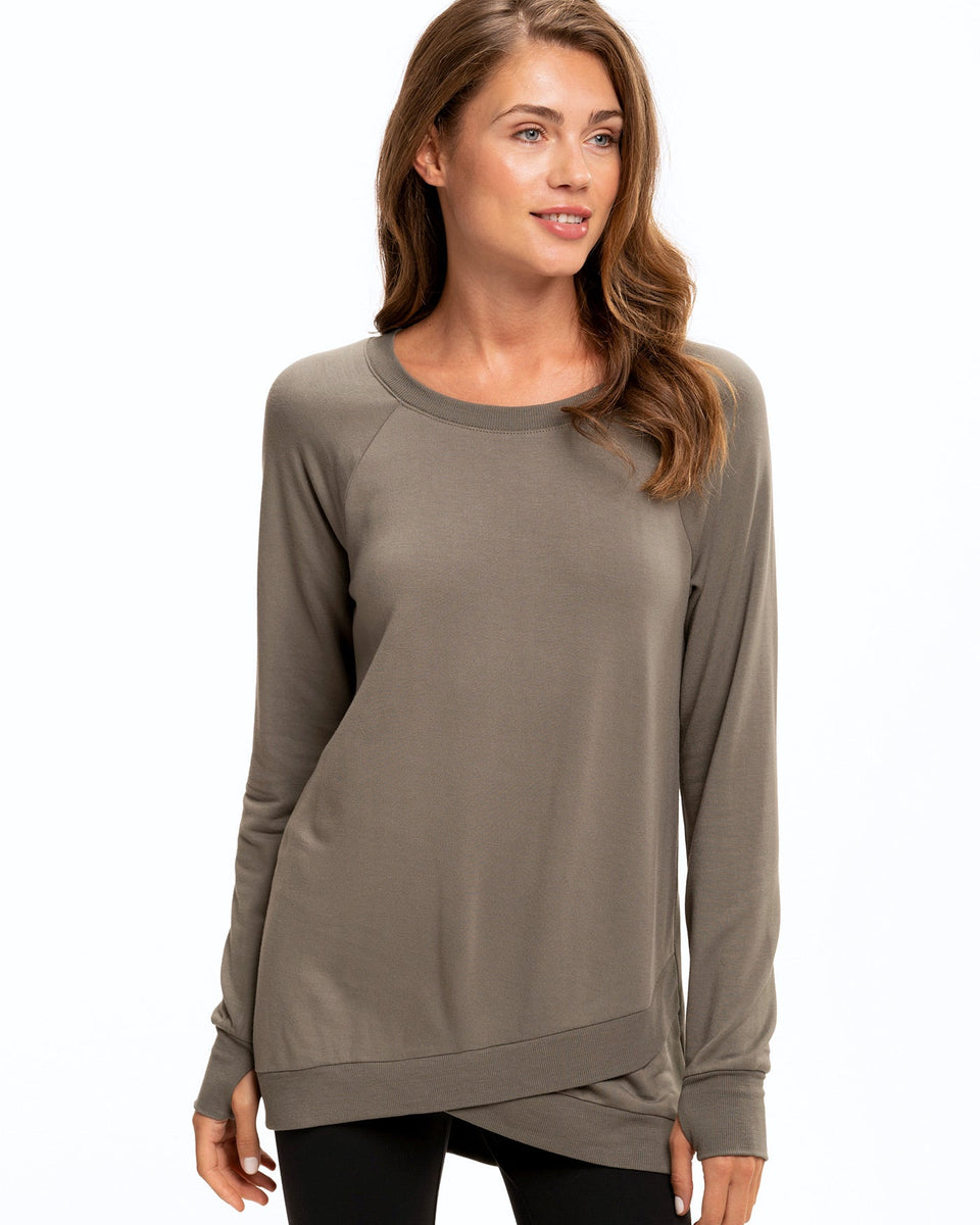 Leanna Feather Fleece Tunic – Threads 4 Thought